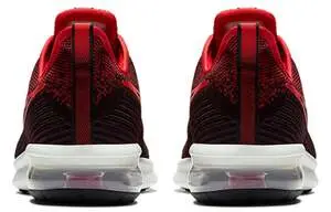 Nike Max Sequent 4 Athletic Sneakers - Black/red