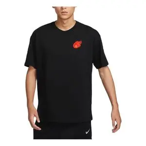 Nike Max90 Basketball T-shirt Asia Sizing - Black
