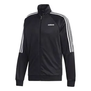 Adidas Training Sports Windproof Stand Collar Jacket - Black