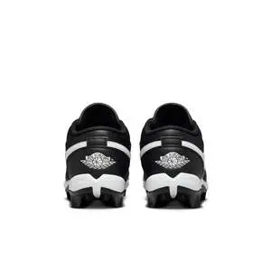 JORDAN 1 Low Cleat - Black/white/white