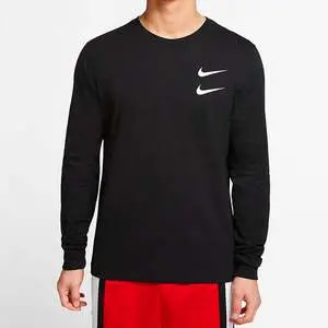 Nike Double Swoosh Crewneck Long Sleeve Tee