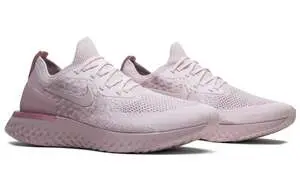 Nike Epic React Flyknit Athletic Sneakers - Pink