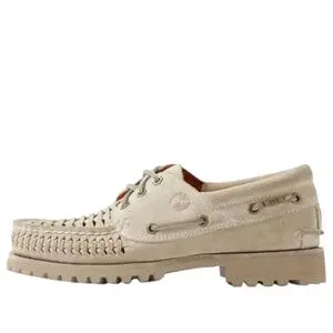 Timberland X End. Authentic 3-eye Boat Shoe - White