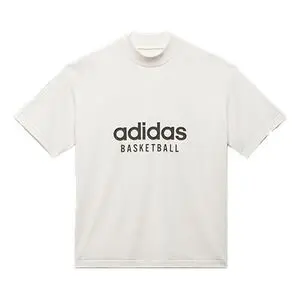 Adidas Basketball T-shirt - White/black