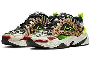 Nike M2k Tekno 'animal Pack' Sneakers - Black/volt-sail