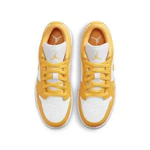 JORDAN Air 1 "pollen" Low Top Sneakers - White/pollen