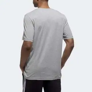 Adidas Originals Adicolor Essentials Solid Color Casual Round Neck Short Sleeve Gray T-shirt - Default Color
