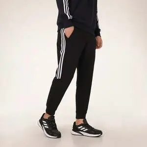Adidas Casual Sports Bundle Feet Lacing Stripe Knit Long Pants