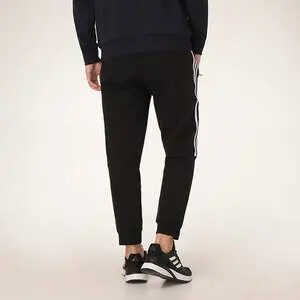 Adidas Casual Sports Bundle Feet Lacing Stripe Knit Long Pants