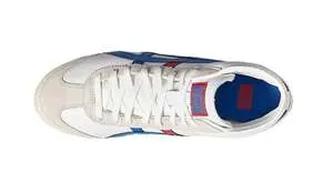 Onitsuka Tiger Mexico Mid Runner Sneakers - White/blue/red