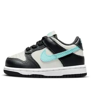 Nike Dunk Low Sneakers - Gray/black/green