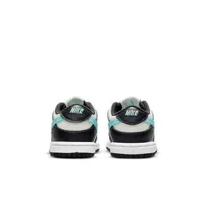 Nike Dunk Low Sneakers - Gray/black/green