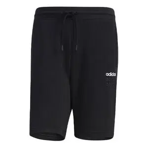 Adidas Neo Casual Sports Shorts With Elasticated Waistband - Black