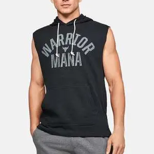 Under Armour Project Rock Sleeveless Hooded Top