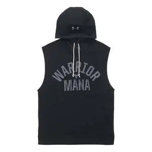 Under Armour Project Rock Sleeveless Hooded Top - Black