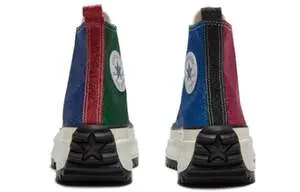 CONVERSE J.w. Anderson X Run Star Hike High Top Sneakers - Blue/red/green