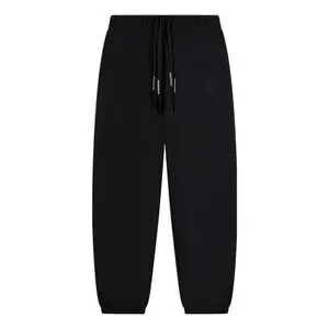 LI-NING Embroidery Logo Joggers Sweatpants - Black