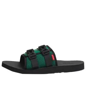The North Face THE NORTH FACE X Supreme Trekking Base Camp Strap Slides Black/green/red