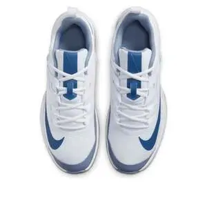 Nike Court Vapor Lite Hc Tennis Shoes - White/blue