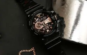 Casio G-shock Analog-digital Watch - Black/gold