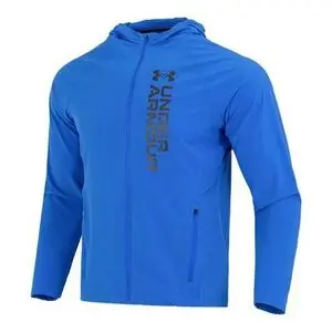 Under Armour Outrun The Storm Jacket - Blue/black