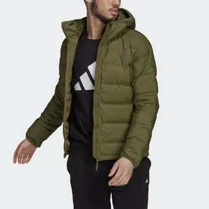 Adidas Down Feather Hooded Jacket - Multi-color