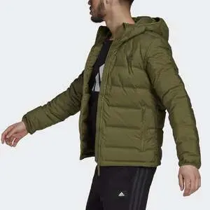 Adidas Down Feather Hooded Jacket - Multi-color