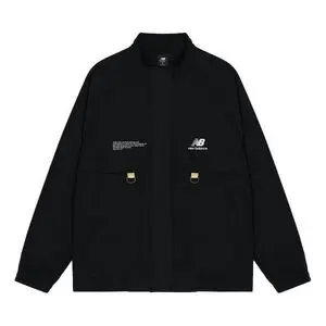 NEW BALANCE Alphabet Pattern Jacket - Black