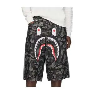 Adidas X Bape Shark Denim Jorts