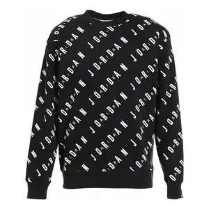 JORDAN Air Ss23 Basketball Fleece Sweatshirt - Black/multi-color