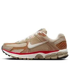 Nike Zoom Vomero Athletic Sneakers - Khaki/phantom/fire Red