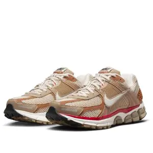Nike Zoom Vomero Athletic Sneakers - Khaki/phantom/fire Red