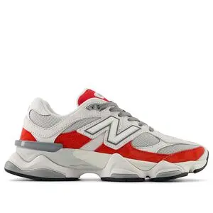 NEW BALANCE 9060 Athletic Sneakers - Grey/reflection/true Red