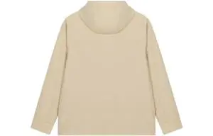 NEW BALANCE Logo Print Windproof Jacket - Beige/black
