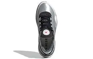 Adidas By Stella Mccartney Earthlight Metallic Crossover Sneakers - Silver/black