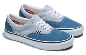VANS Era Skate Shoes - Blue/grey/white