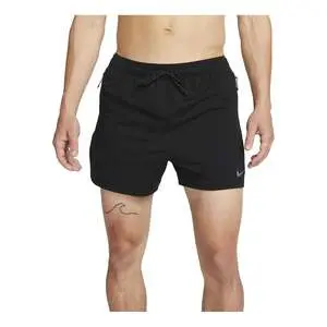 Nike Dri-fit Stride Running Division 4" Brief-lined Running Shorts - Black