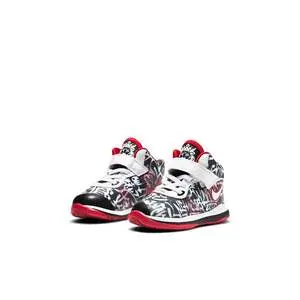 Nike Lebron 8 Graffiti High Top Sneakers - Black