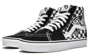 VANS Sk8-hi "patch" High Top Sneakers - Black