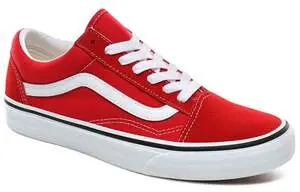 VANS Old Skool Sneakers - Red/white