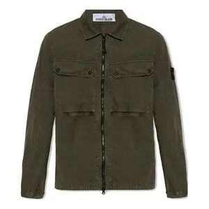 Stone Island Overshirt - Olive