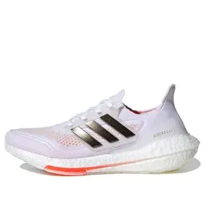 Adidas Ultraboost 21 Tokyo Athletic Sneakers - White/orange