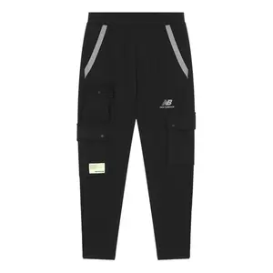 NEW BALANCE Cotton Cargo Pants - Black