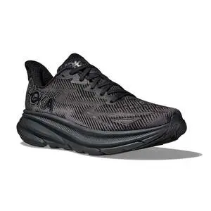 Hoka One One Clifton Athletic Sneakers - Black