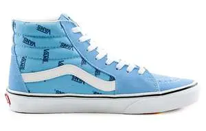 VANS Sk8-hi Casual High Top Sneakers - Blue/white