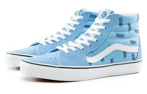 VANS Sk8-hi Casual High Top Sneakers - Blue/white