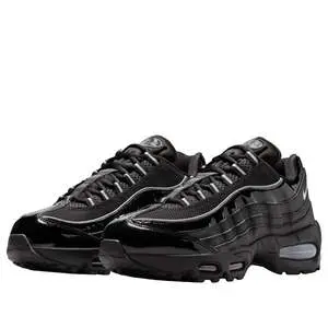 Nike Max 95 Og Black Patent - Black/reflect Silver-white-metallic Silver
