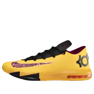 Nike Nike KD 6 "Peanut Butter & Jelly" Athletic Sneakers Laser Orange/raspberry Red/black
