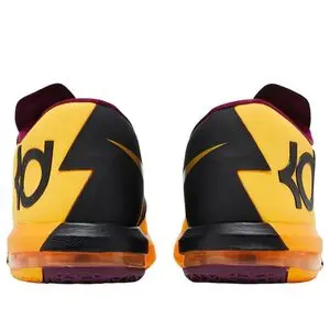 Nike Kd 6 "peanut Butter & Jelly" Athletic Sneakers - Laser Orange/raspberry Red/black