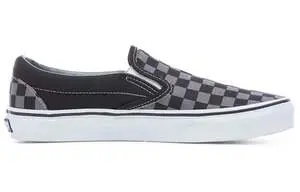 VANS Checkerboard Slip-on Sneakers - Black
